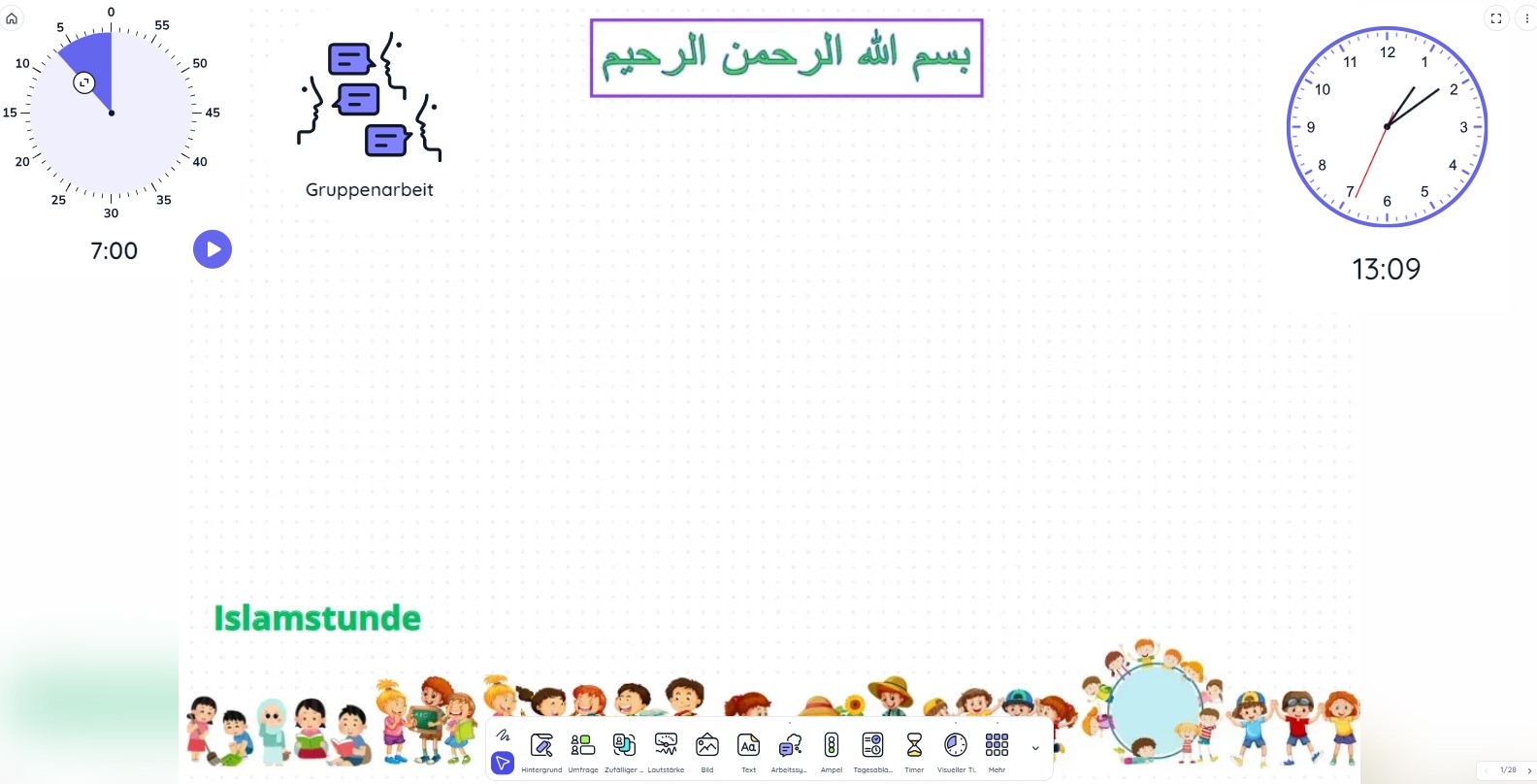 Classroomscreen - Jusra.AT
